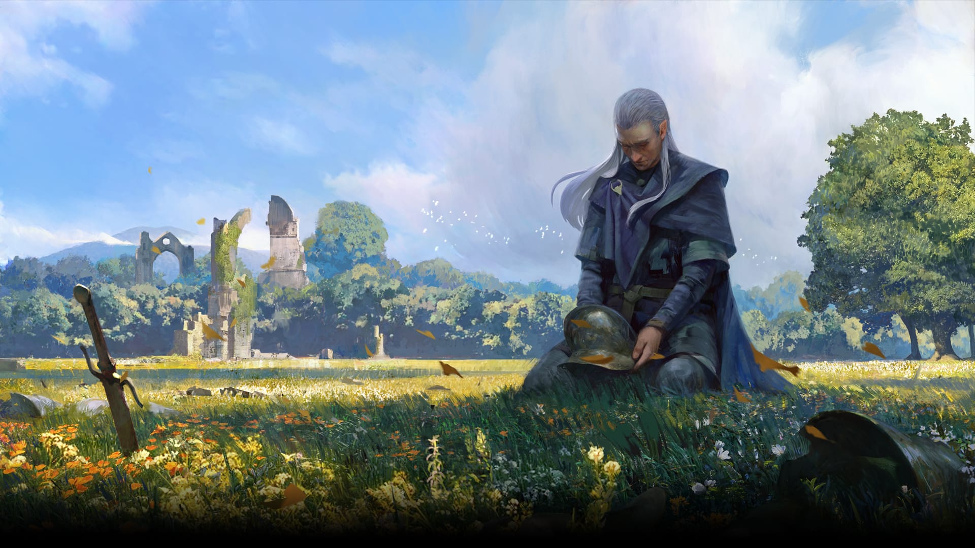 Starting the game art : r/gwent