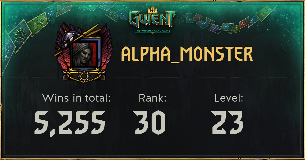Alpha_Monster - GWENT: The Witcher Card Game