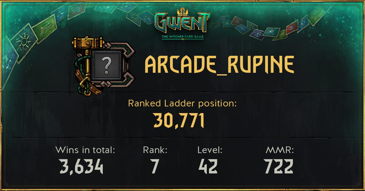 Arcade_rupine - GWENT: The Witcher Card Game