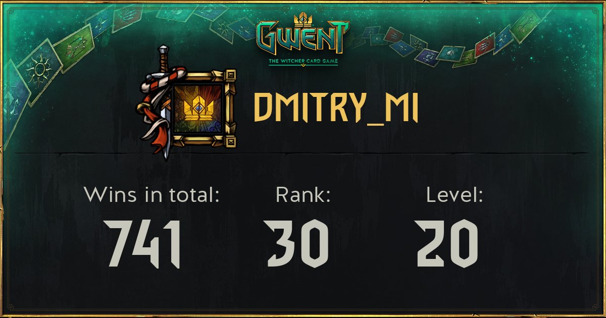 Dmitry_Mi - GWENT: The Witcher Card Game