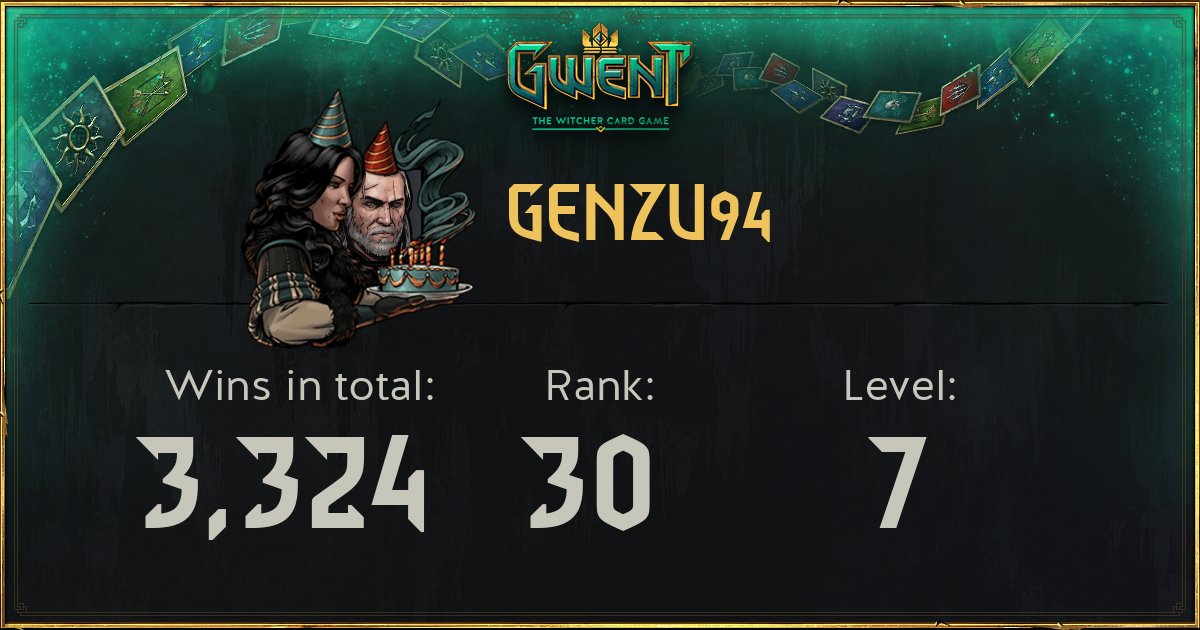 Genzu94 - GWENT: The Witcher Card Game