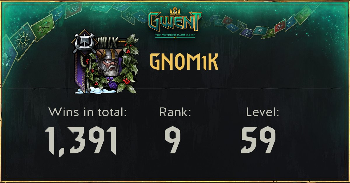 Gnom1k - GWENT: The Witcher Card Game