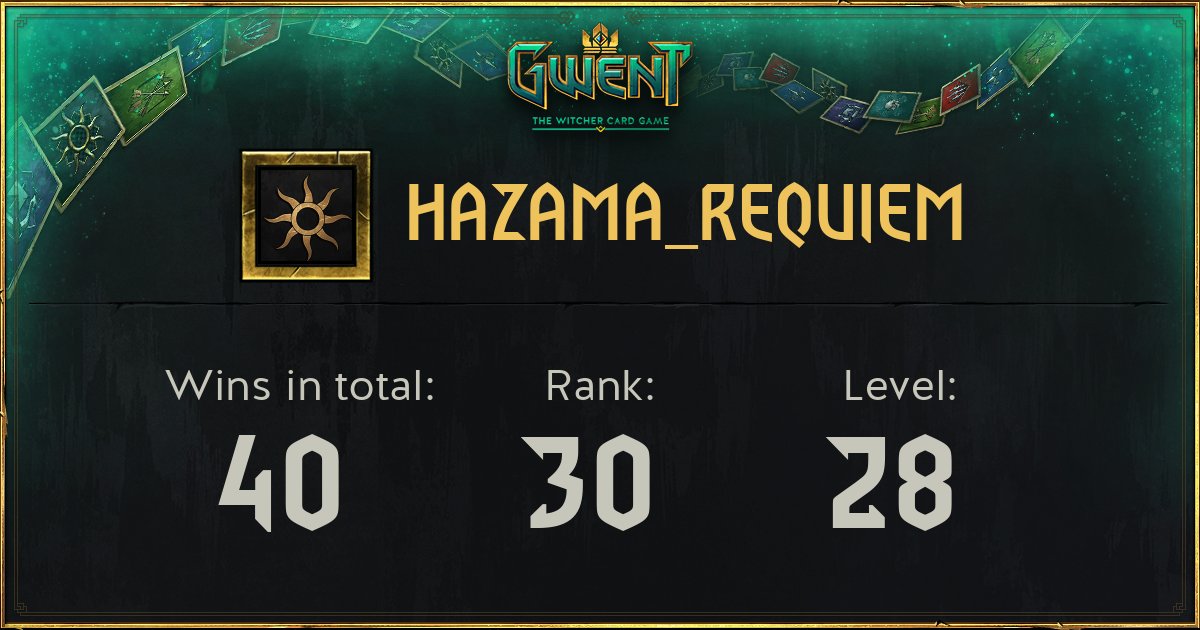 Hazama_Requiem - GWENT: The Witcher Card Game
