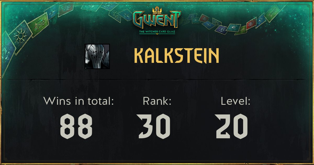 Kalkstein. - GWENT: The Witcher Card Game