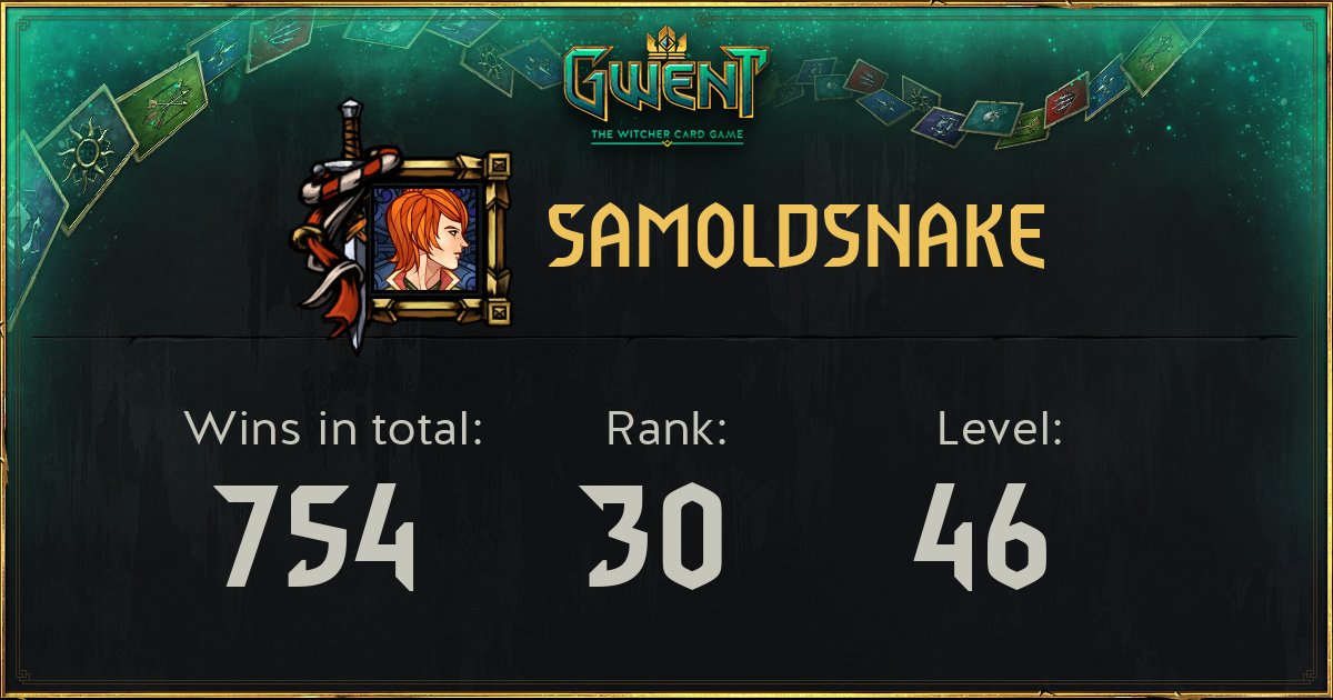 SamOldSnake - GWENT: The Witcher Card Game