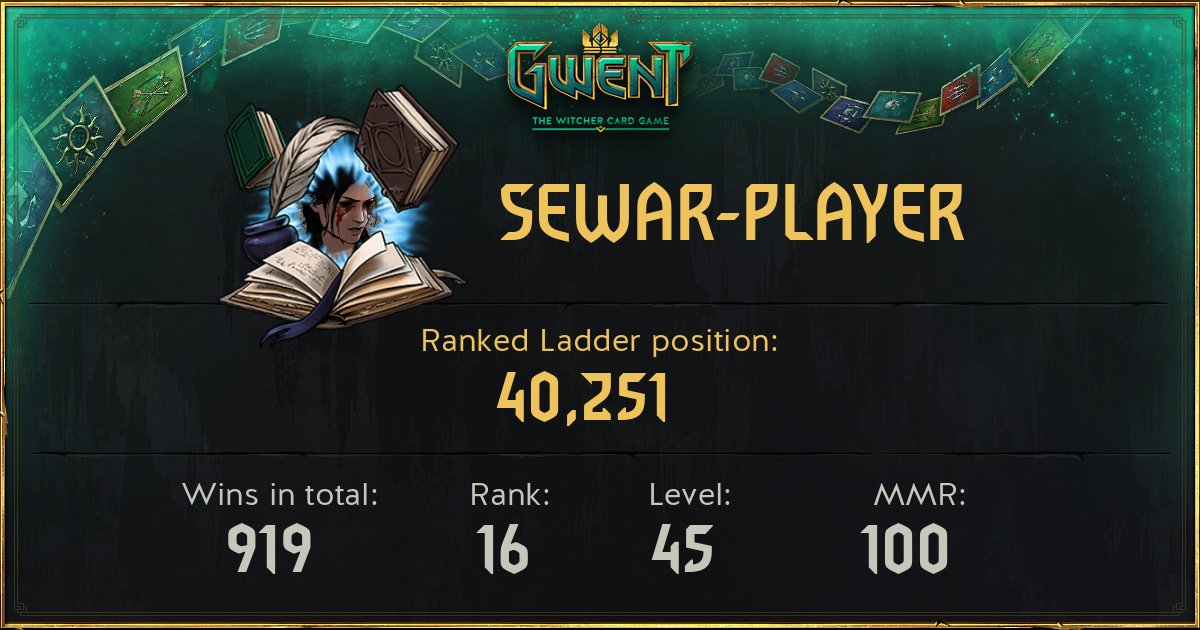 Sewar-Player - GWENT: The Witcher Card Game