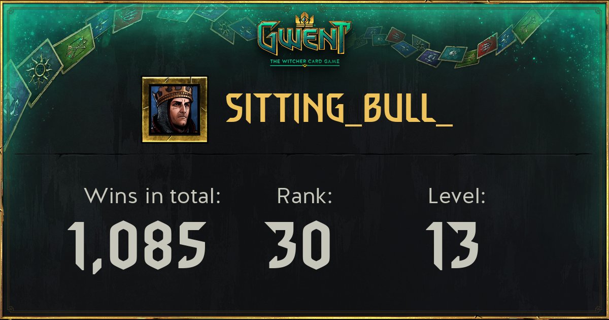 Sitting_Bull_ - GWENT: The Witcher Card Game