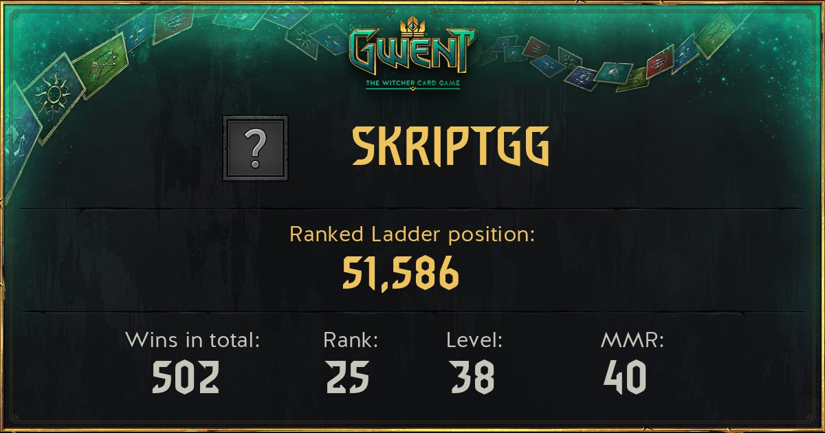 SkriptGg - GWENT: The Witcher Card Game