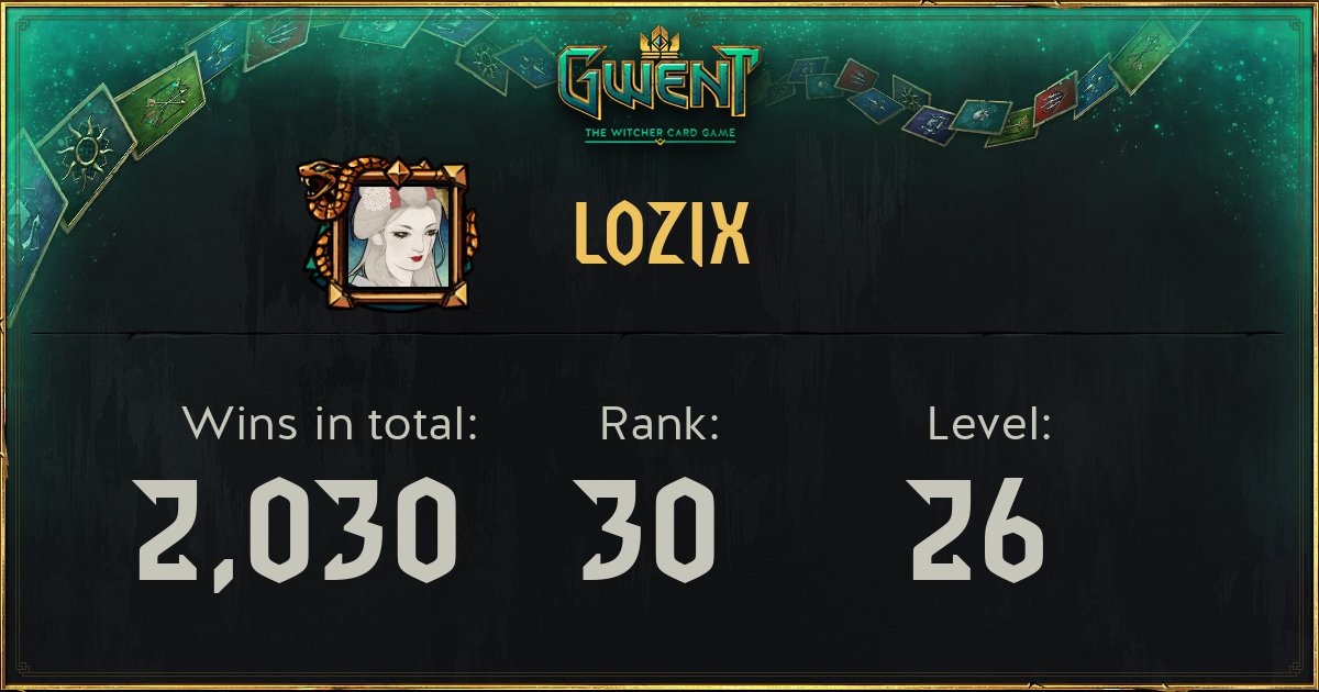 lozix - GWENT: The Witcher Card Game