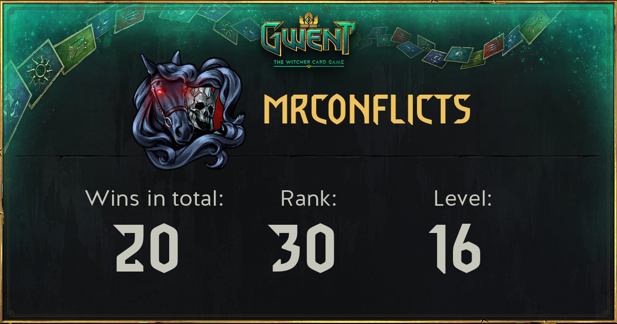 mrconflicts - GWENT: The Witcher Card Game