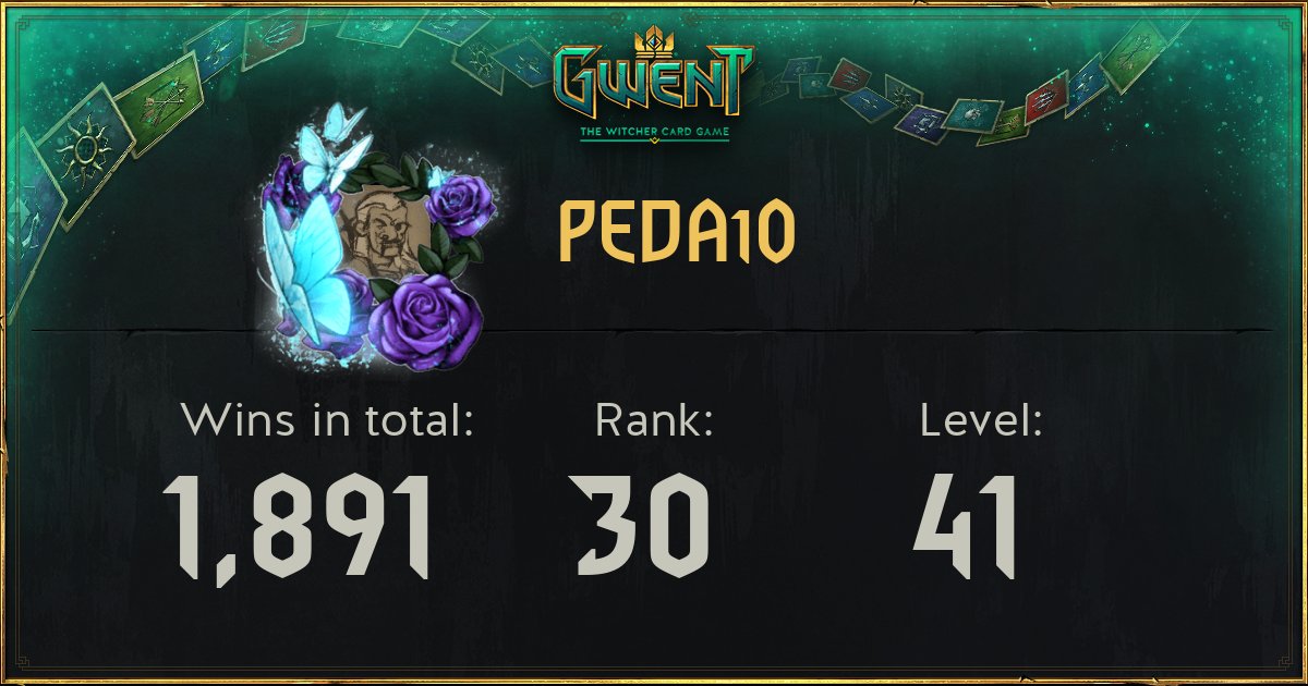 peda1o - GWENT: The Witcher Card Game