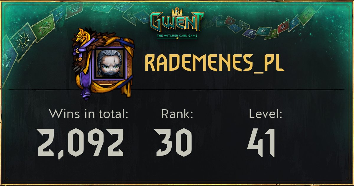 rademenes_PL - GWENT: The Witcher Card Game
