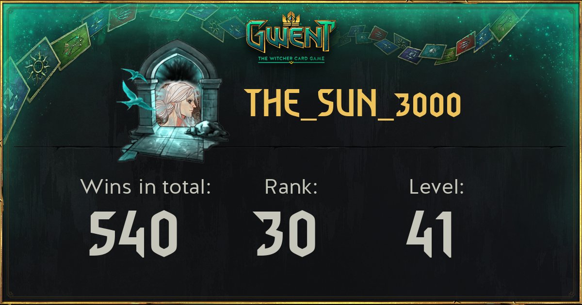the_sun_3000 - GWENT: The Witcher Card Game