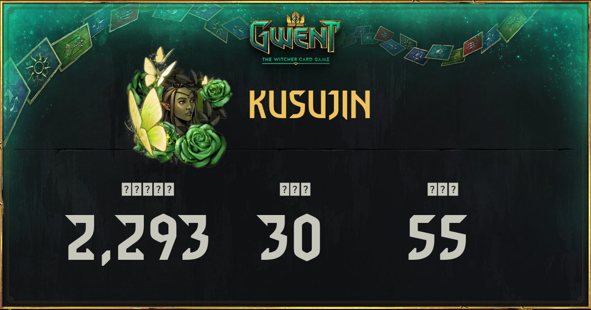 kusujin - 《巫师之昆特牌》